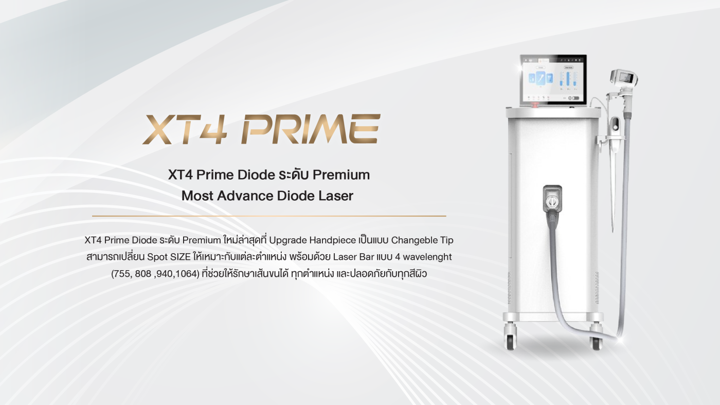Triplex XT4 Prime – Diode Laser ระดับ Premium Quadruple wavelength ...